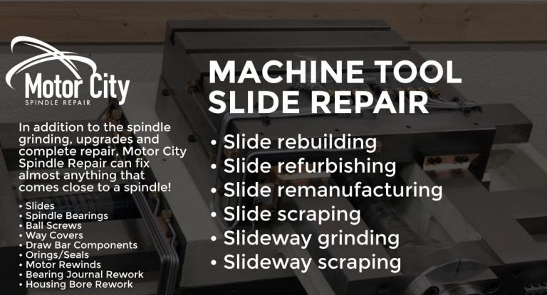 CNC Slide Repair, Rebuild Refurbish and Remanufacture - 734-261-8600
